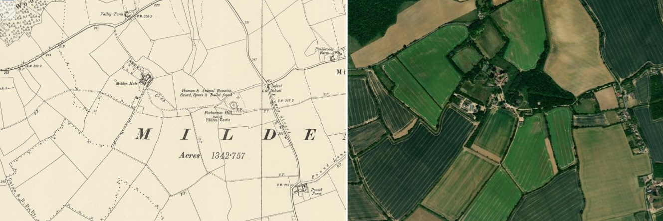 Milden Hall | Suffolk's Historic Gardens & Parks Inventory