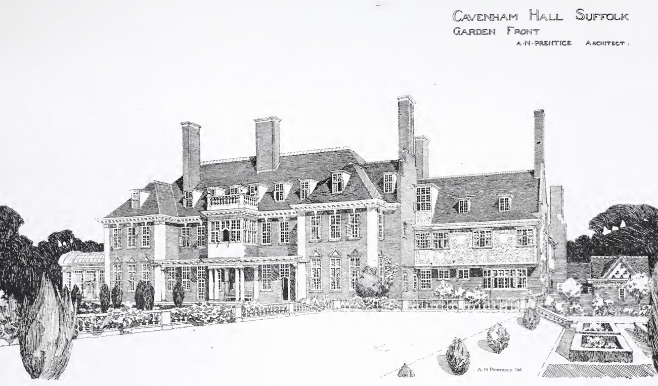 Cavenham Hall | Suffolk's Historic Gardens & Parks Inventory